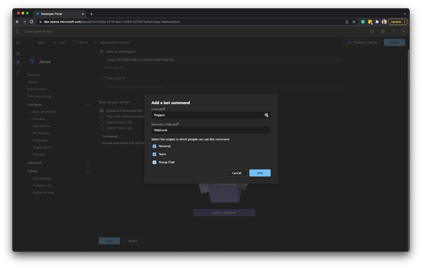 Guide: Microsoft Teams Integration